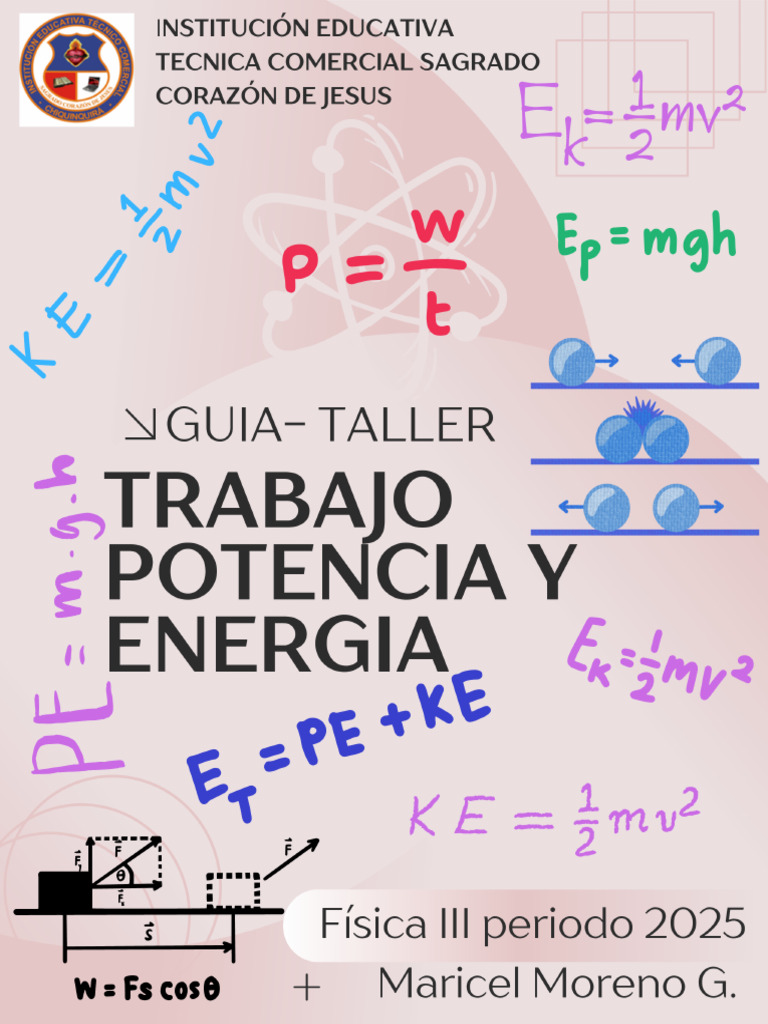 TRABAJO POTENCIA Y ENERGIA | PDF