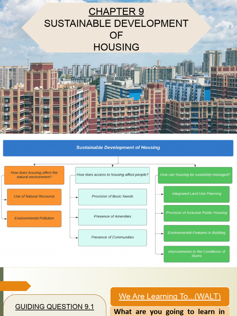Sec2 G3 - Chapter 9.1 (Impacts of Housing) | PDF | Water Pollution ...