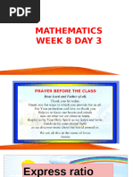 Year 8 Rates and Ratios Worksheet | PDF