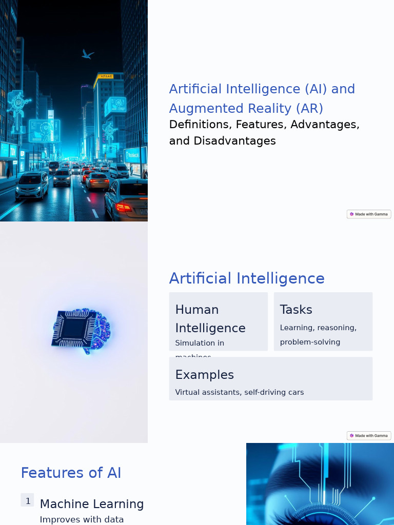 AI vs AR: Key Differences Explained | PDF | Augmented Reality ...