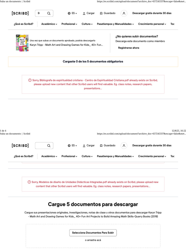Suba Un Documento - Scribd | PDF | Scribd