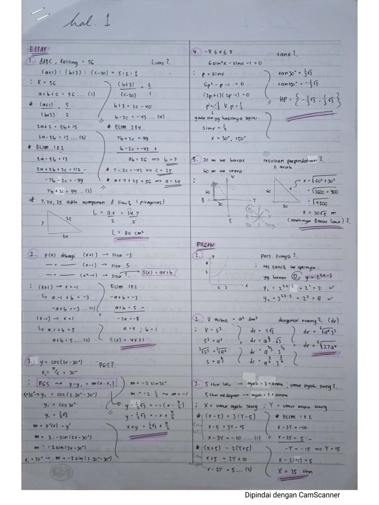 Lat Us Matmin Ver. 2 | PDF