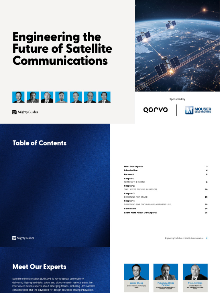 Qorvo Engineering The Future | PDF | Communications Satellite | Satellite