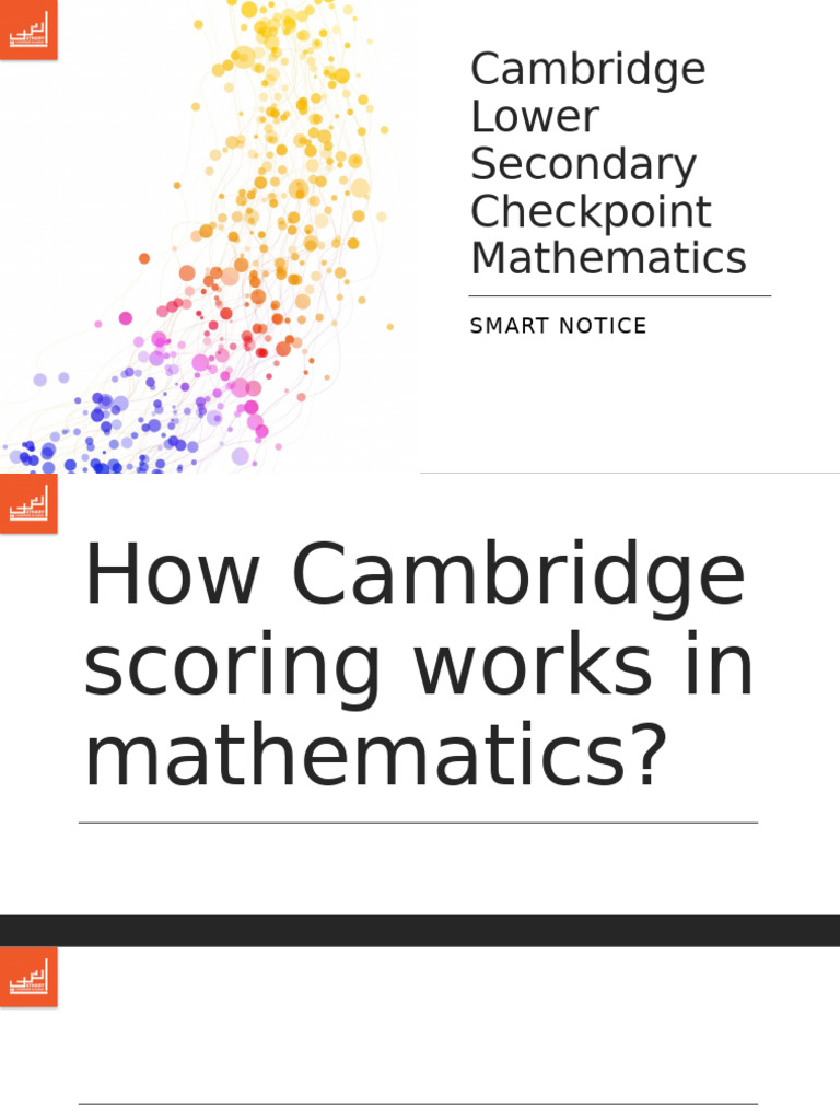 Cambridge Lower Secondary Checkpoint Mathematics | PDF