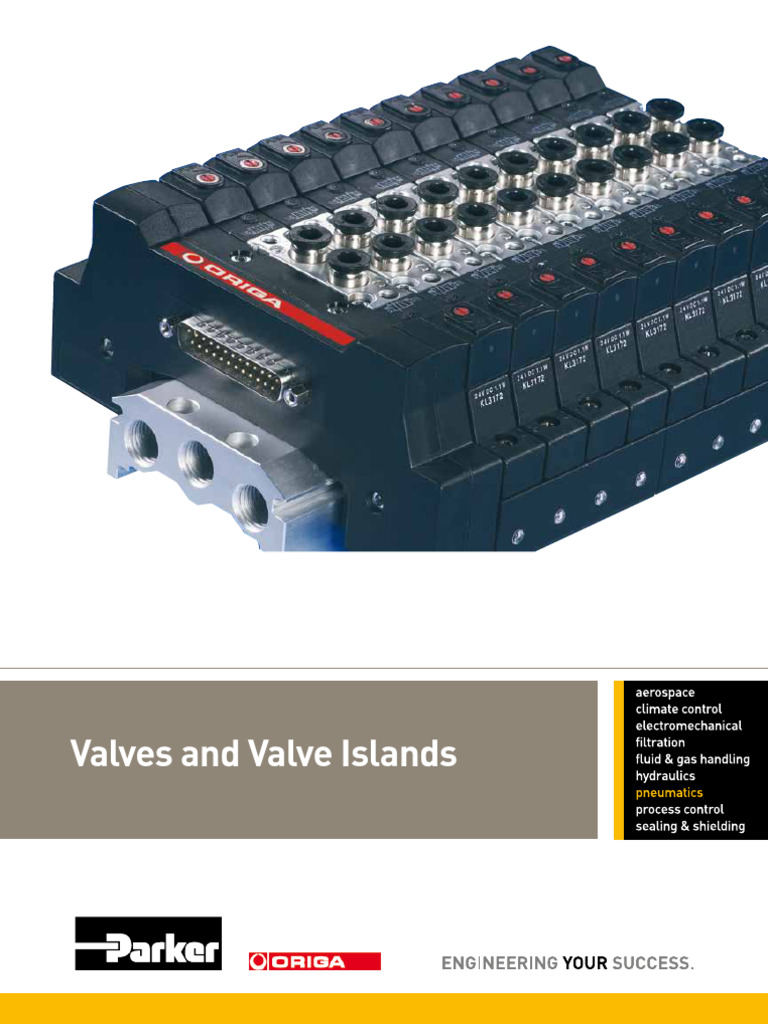 Parker阀门和阀岛产品手册 | PDF | Valve | Switch