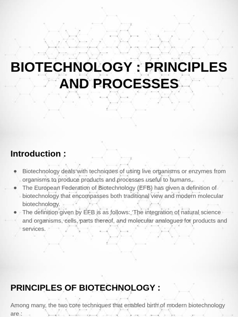 Biotechnology _ Principles and Processes | PDF | Molecular Cloning | Plasmid