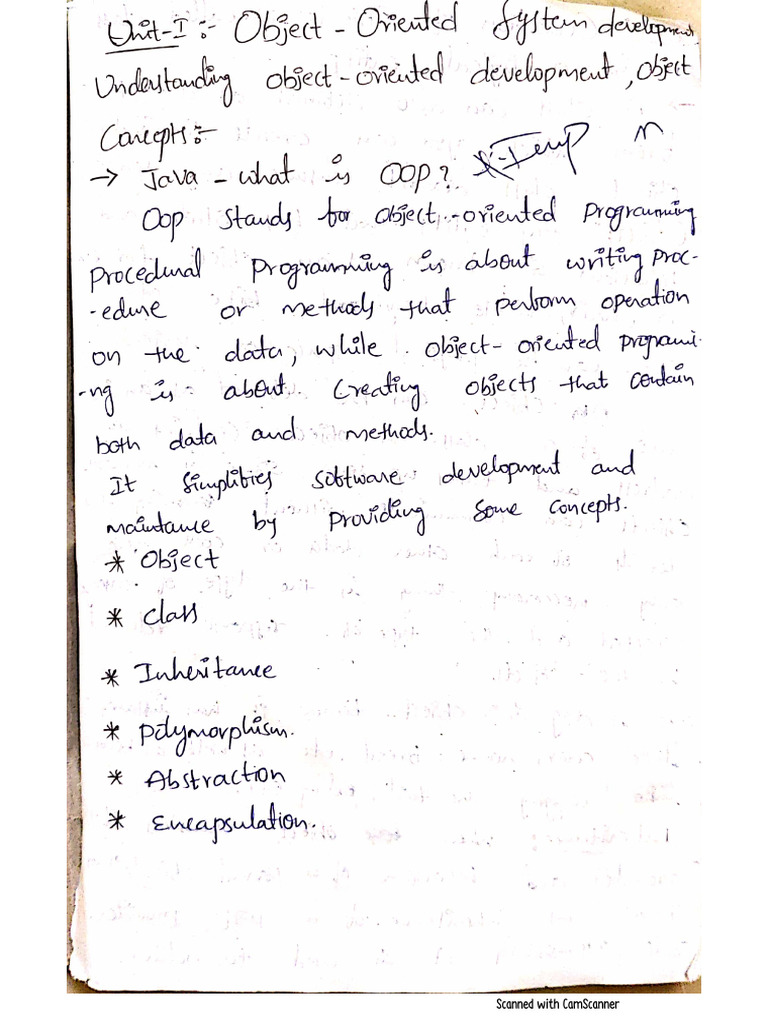 Java Notes | PDF