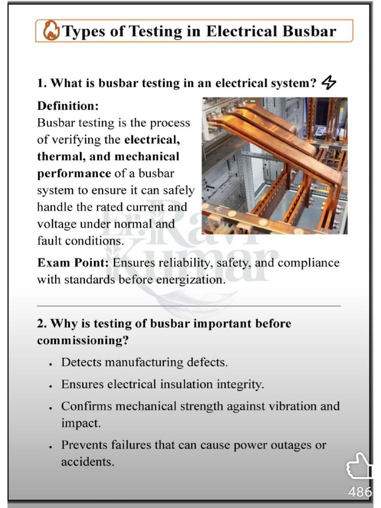 Types of Testing in Electrical | PDF