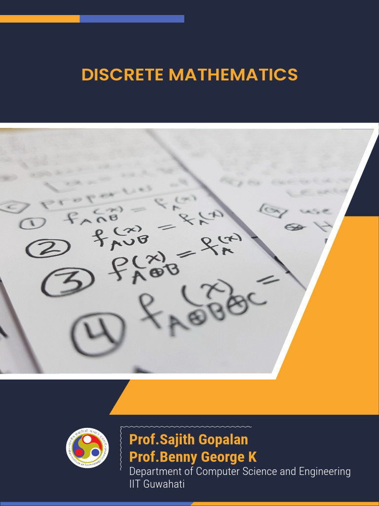 Discrete Mathematics: Prof - Sajith Gopalan Prof - Benny George K | PDF ...