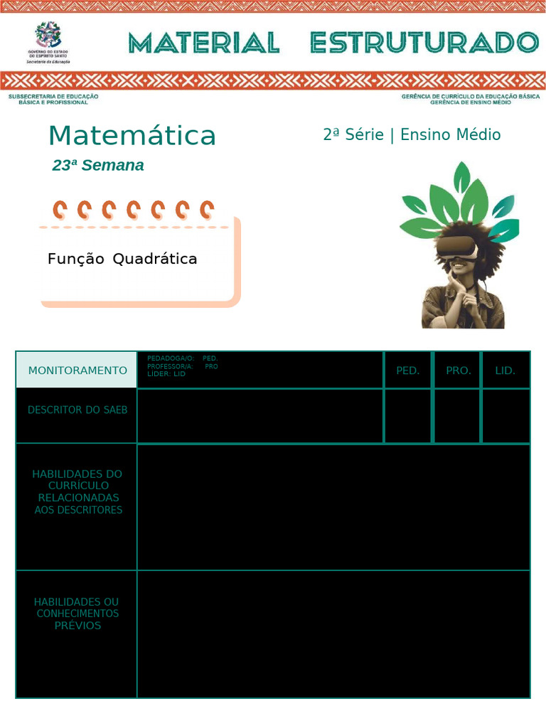 Função Quadrática: Conceitos e Aplicações | PDF | Equação quadrática ...