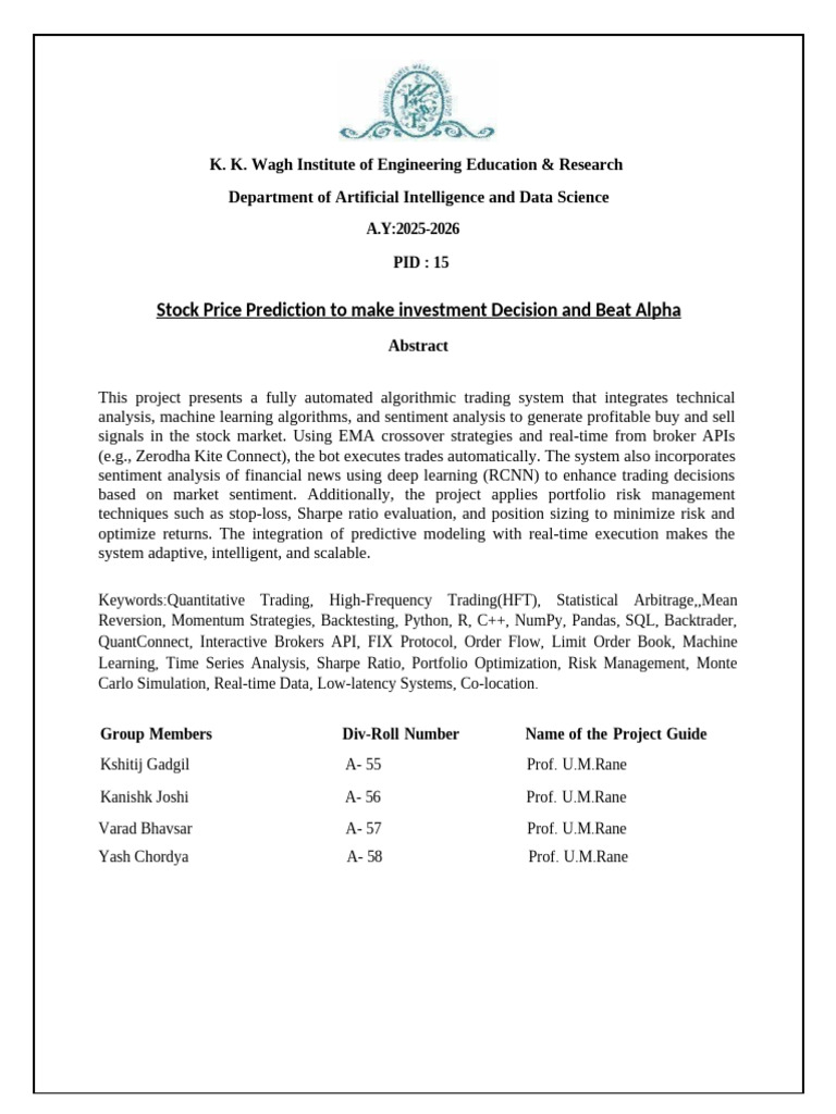 Seminar Abstract Final 3 | PDF