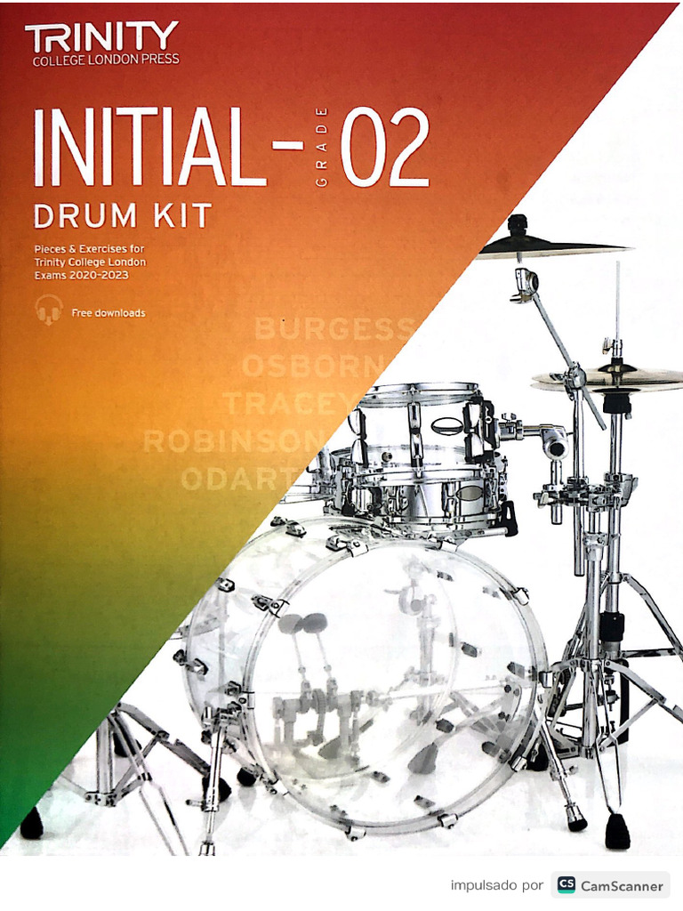 Trinity (Initial G2) Drum Kit | PDF