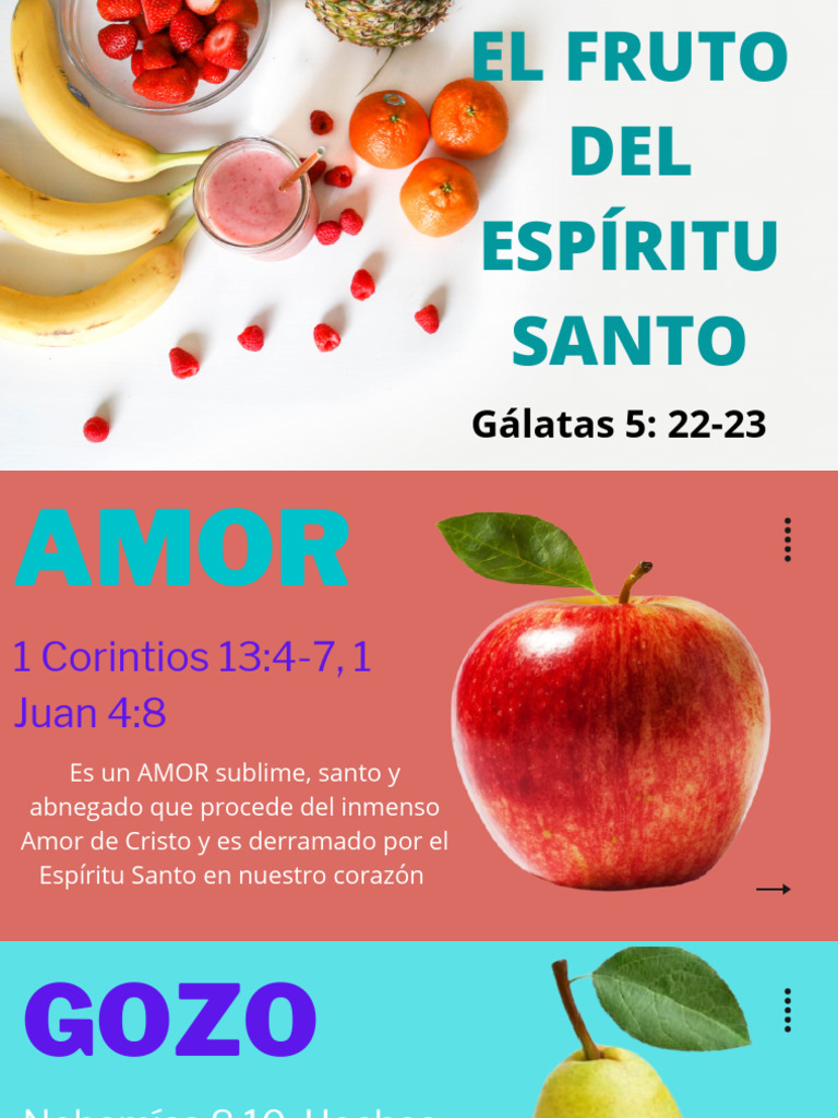 El Fruto Del Espíritu Santo | PDF