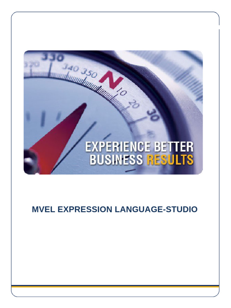 MVEL Expression Language Overview | PDF | Xslt | X Path