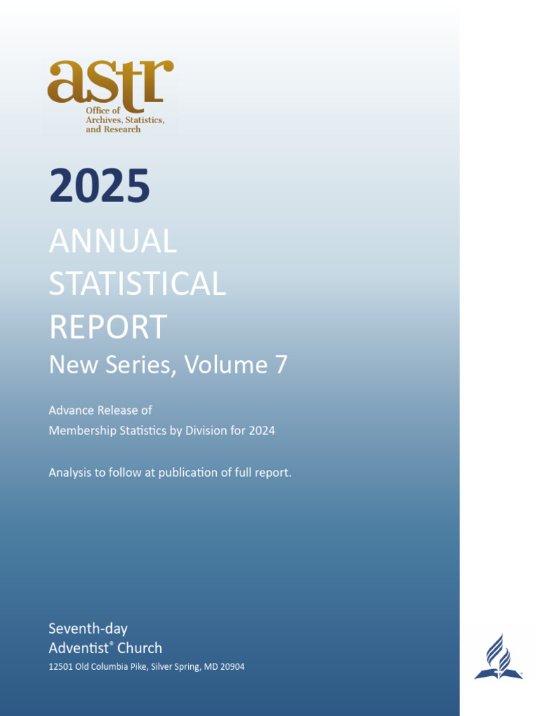 2024 Membership Statistics Report | PDF | Uganda | Systematic Theology