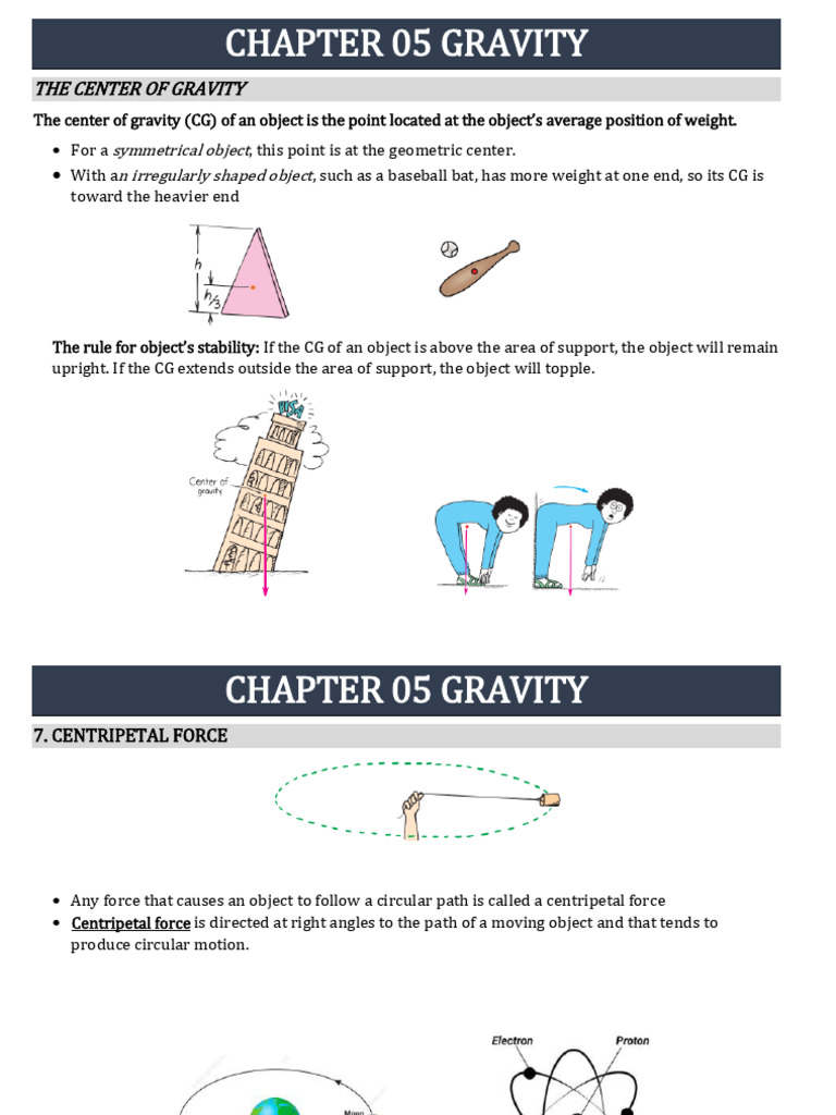 Chapter 05 Gravity 2 | PDF
