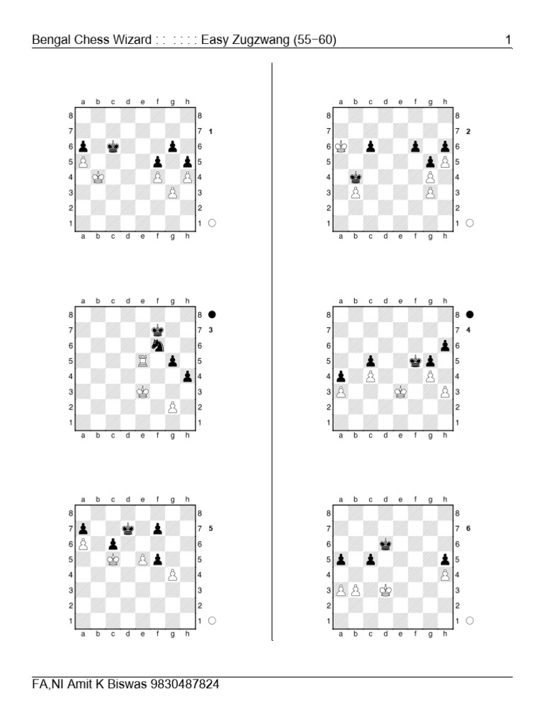 Easy Zugzwang (55-60) | PDF