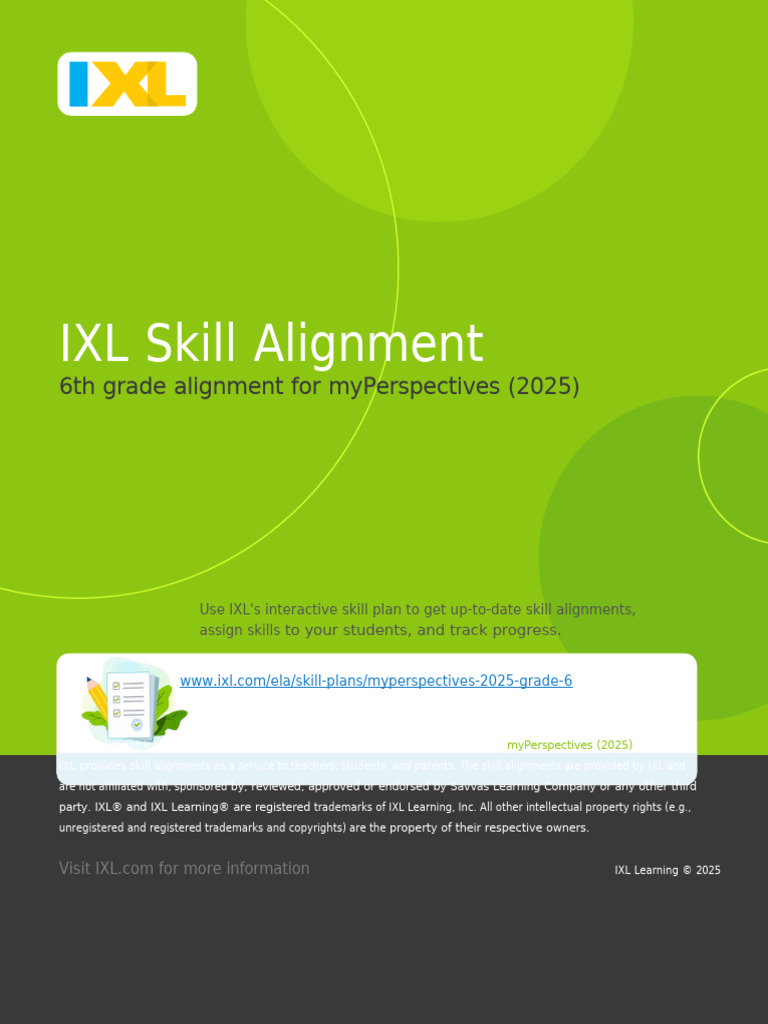 Myperspectives 2025 Grade 6 | PDF | Pronoun | Word