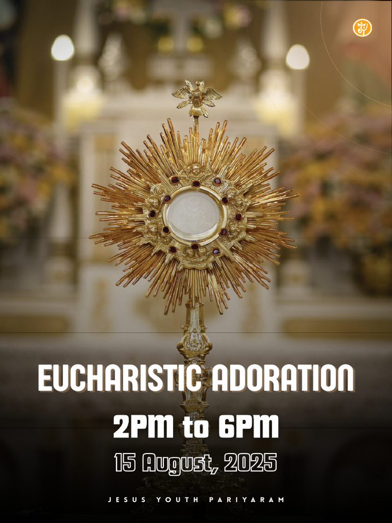 Eucharistic Adoration - 20250808 - 185612 - 0000 | PDF