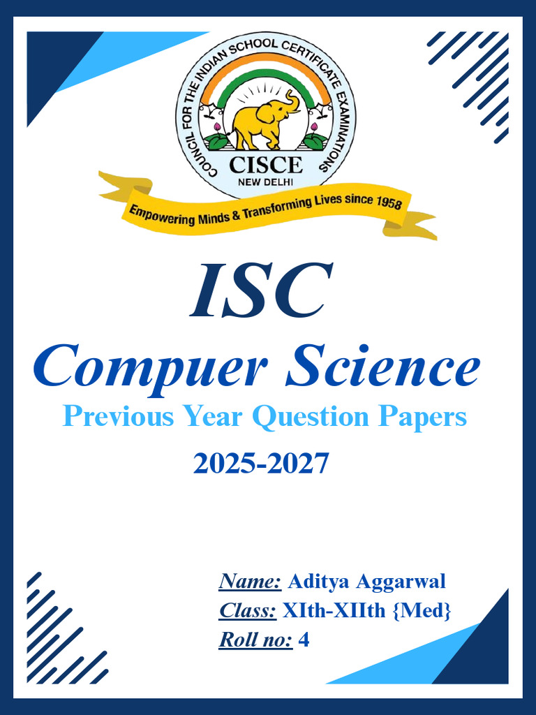 Computer Title Page | PDF