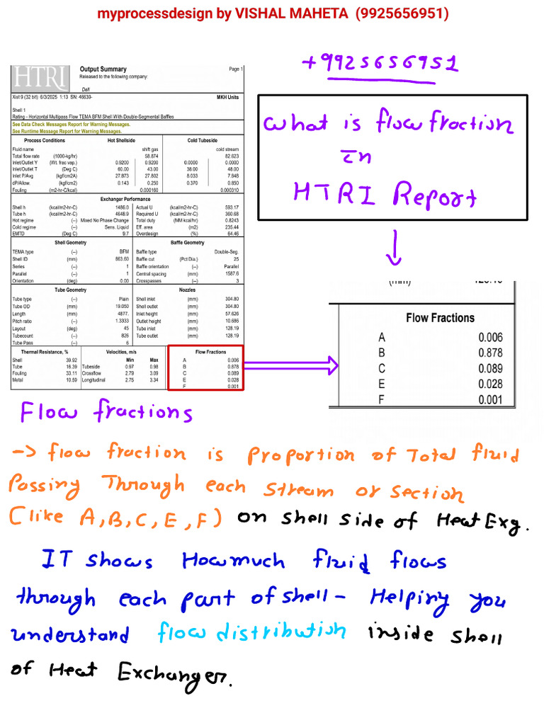 Heat Exchanger Flow Fractions | PDF