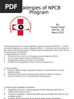 NPCBVI: Guidelines and Objectives | PDF | Visual Impairment | Ophthalmology