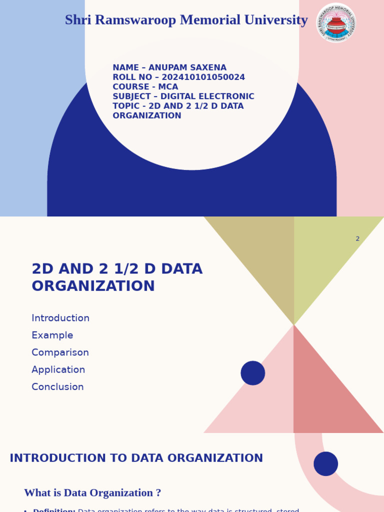 2D and 2.5D Data Organization Explained | PDF | 2 D Computer Graphics ...
