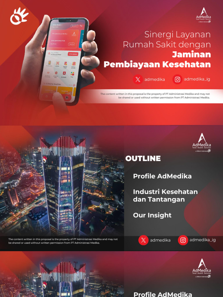 Profil AdMedika: Solusi Kesehatan Indonesia | PDF