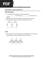 VEDA IIT Exam Sample Questions 2025 | PDF