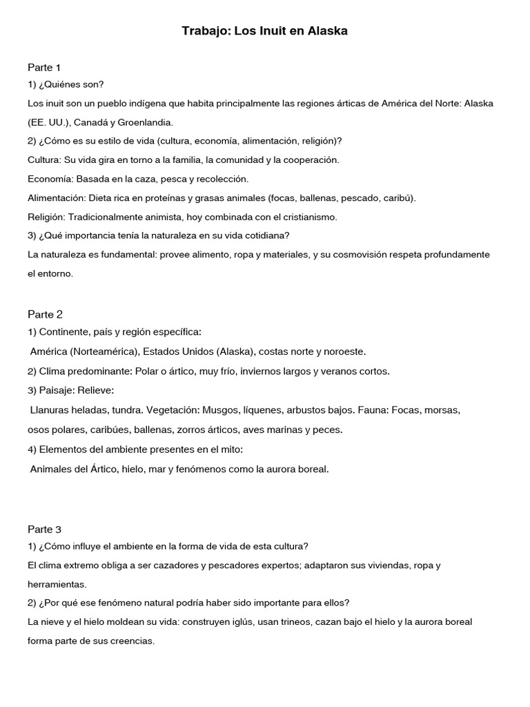 Inuit en Alaska PDF | PDF