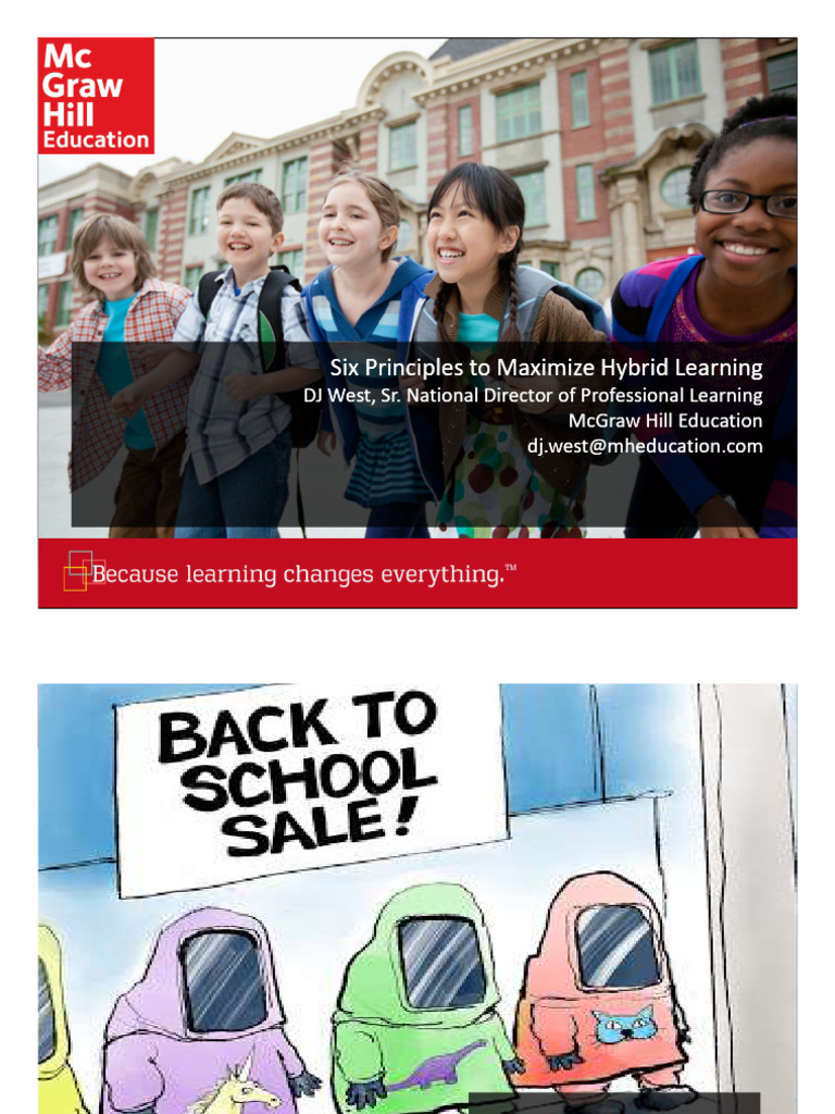 Six Principles To Maximize Hybrid Learning 6-12 Handout | PDF ...