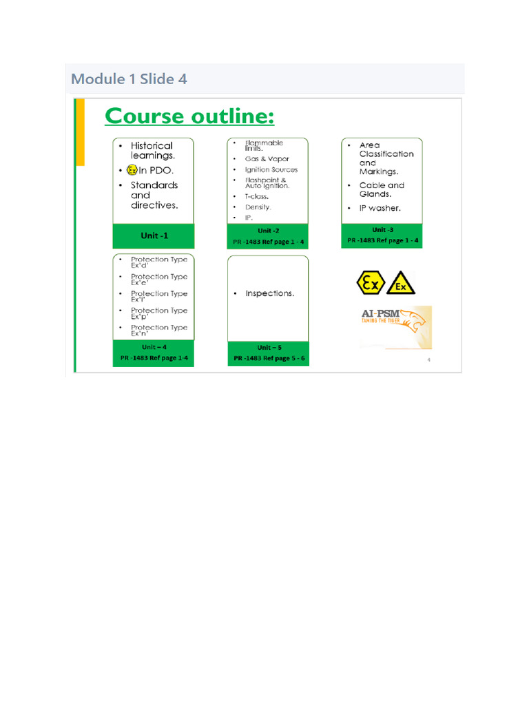 Ex Equipments | PDF