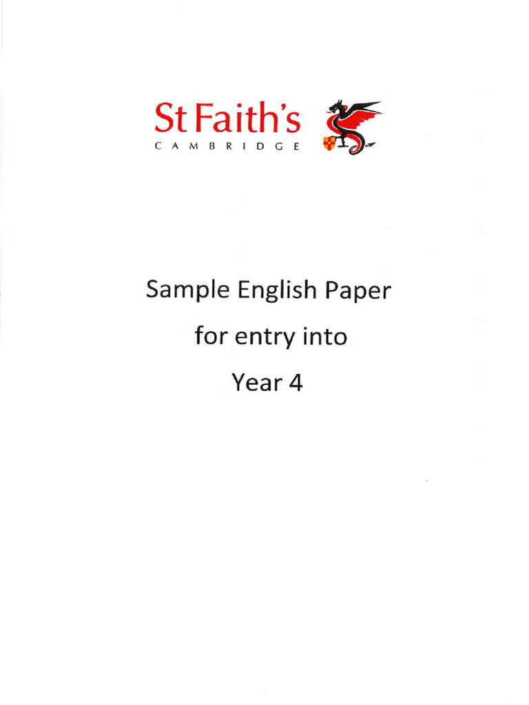 Year 4 English | PDF