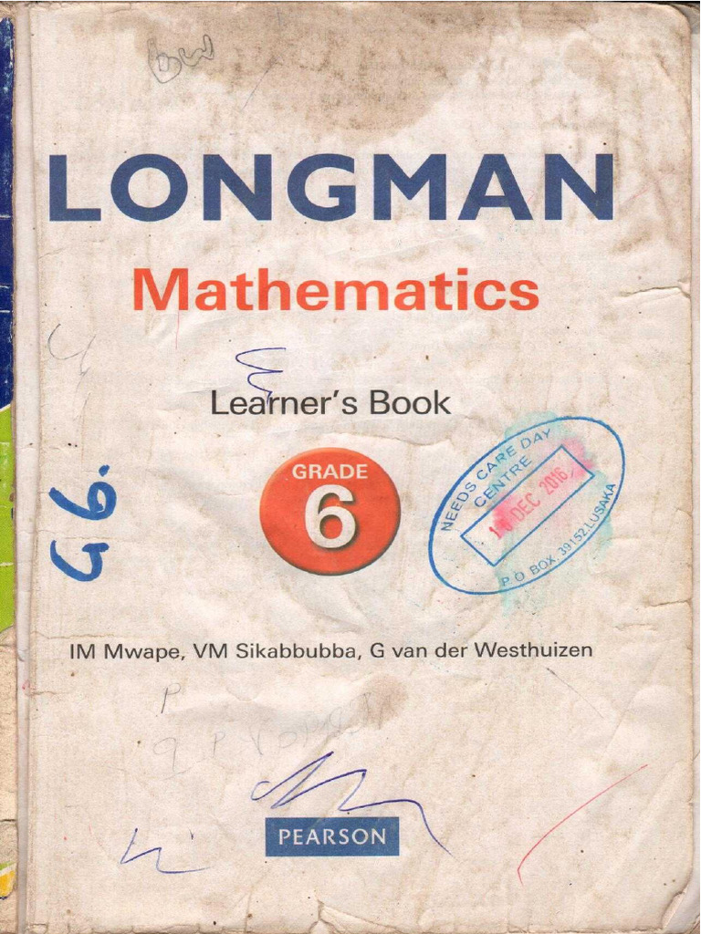 Grade 6 Mathematics Longman | PDF