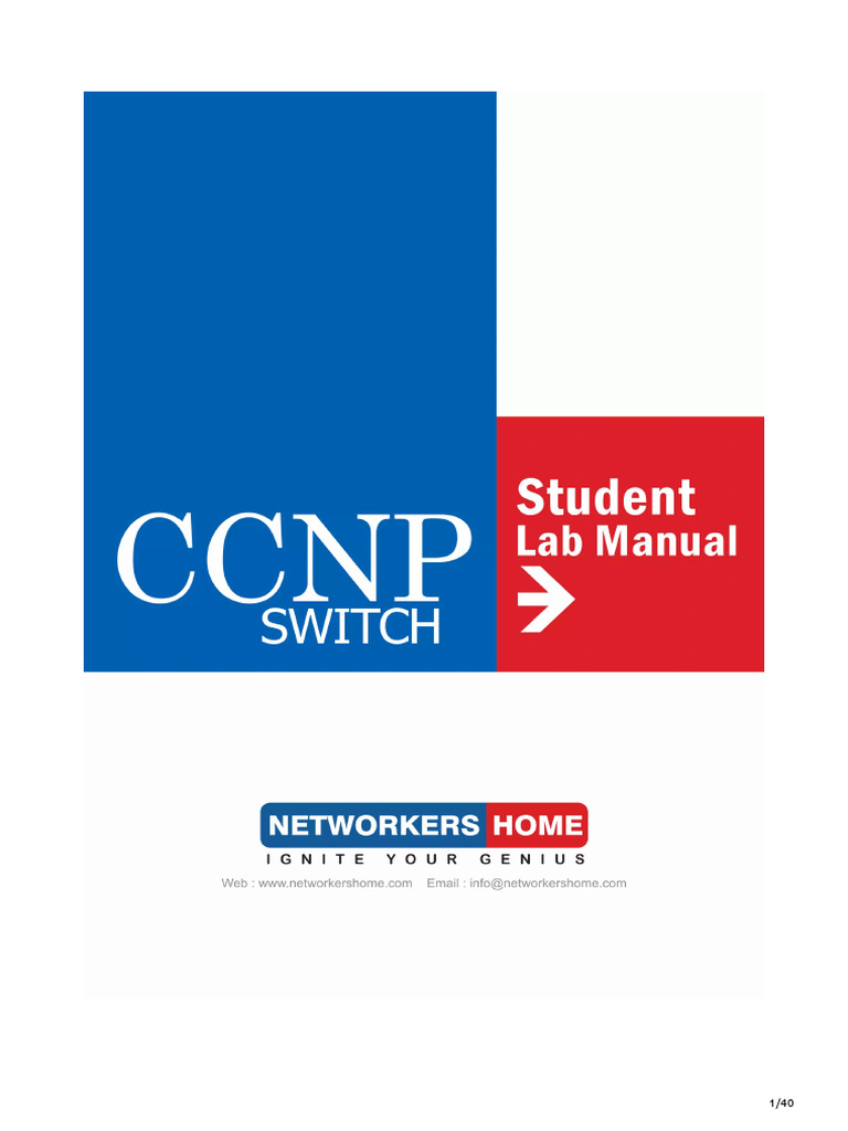 CCNP Switch Lab | PDF