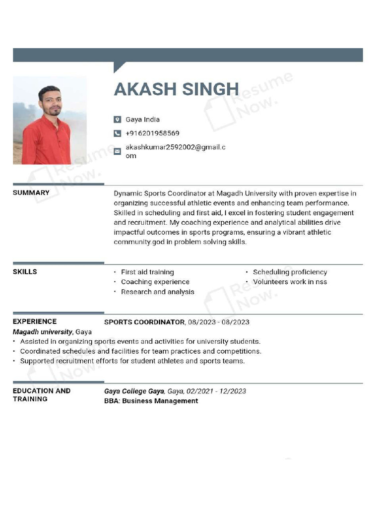 Akash's Resume 1 | PDF