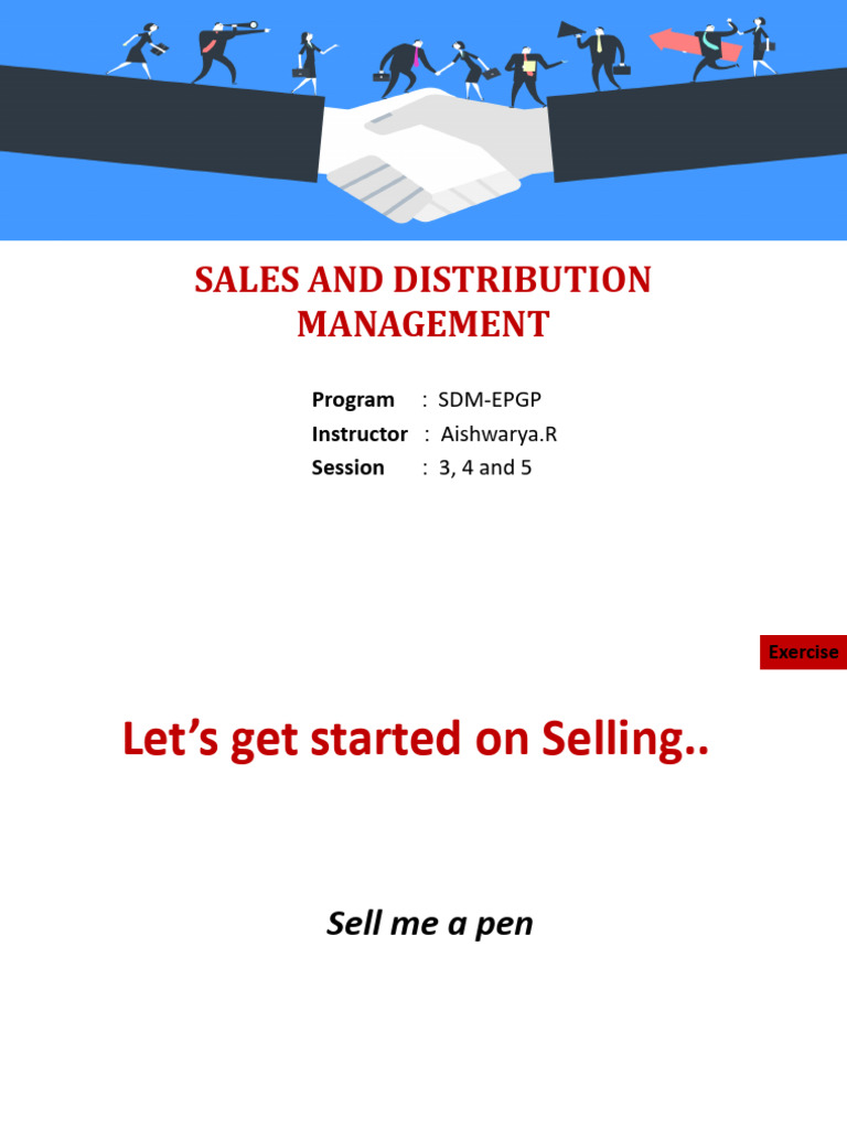 Session 3, 4 and 5-Presentation - EPGP | PDF | Sales | Marketing