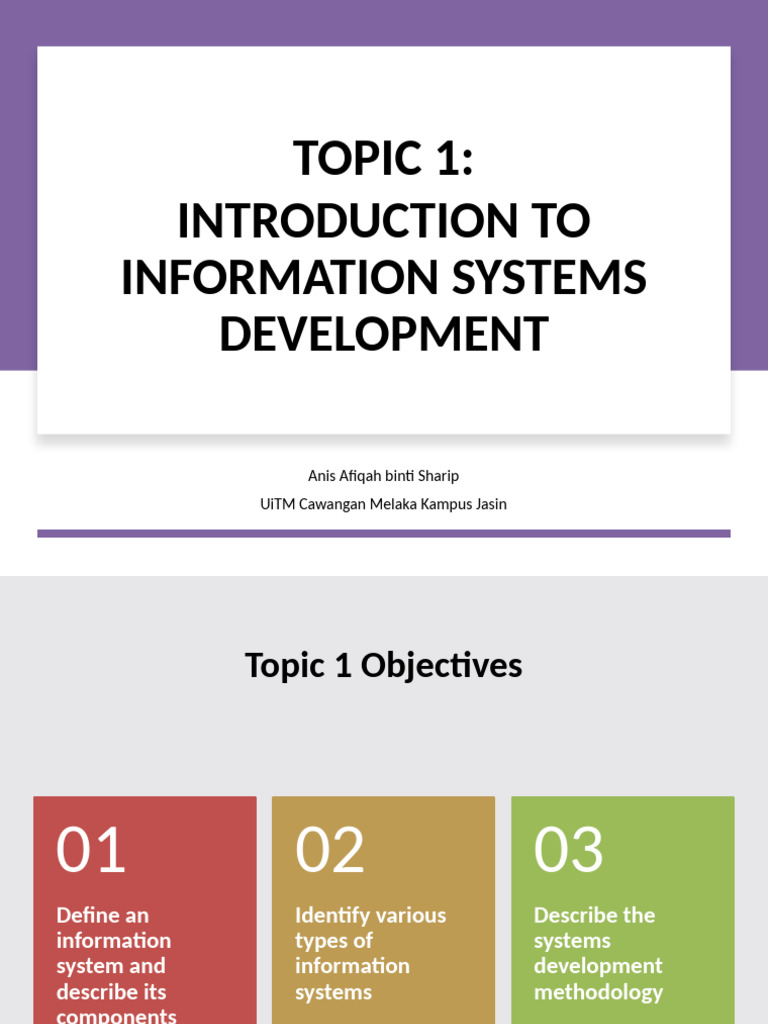 ISP451 T1 - Introduction To Is Development | PDF | Software Development Process | Systems ...
