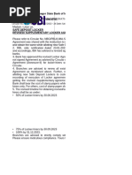 Safe Deposit Locker - Revised Instructions Issued by RBI | PDF | Legal ...