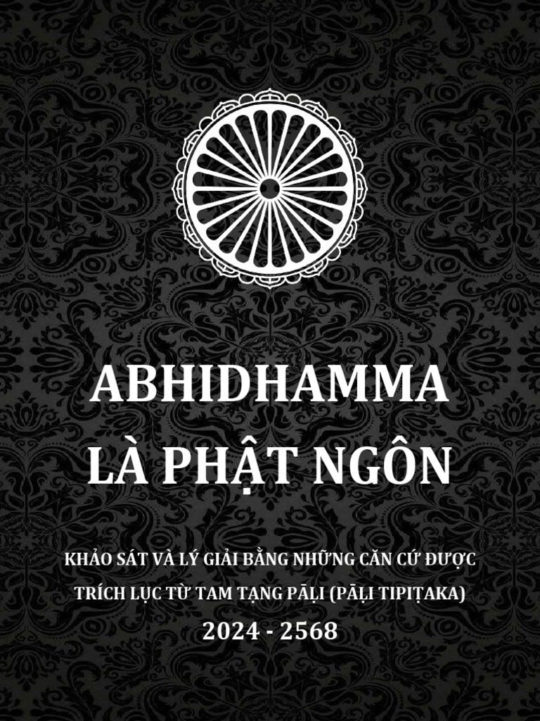 Abhidhamma Là Phật Ngôn | PDF