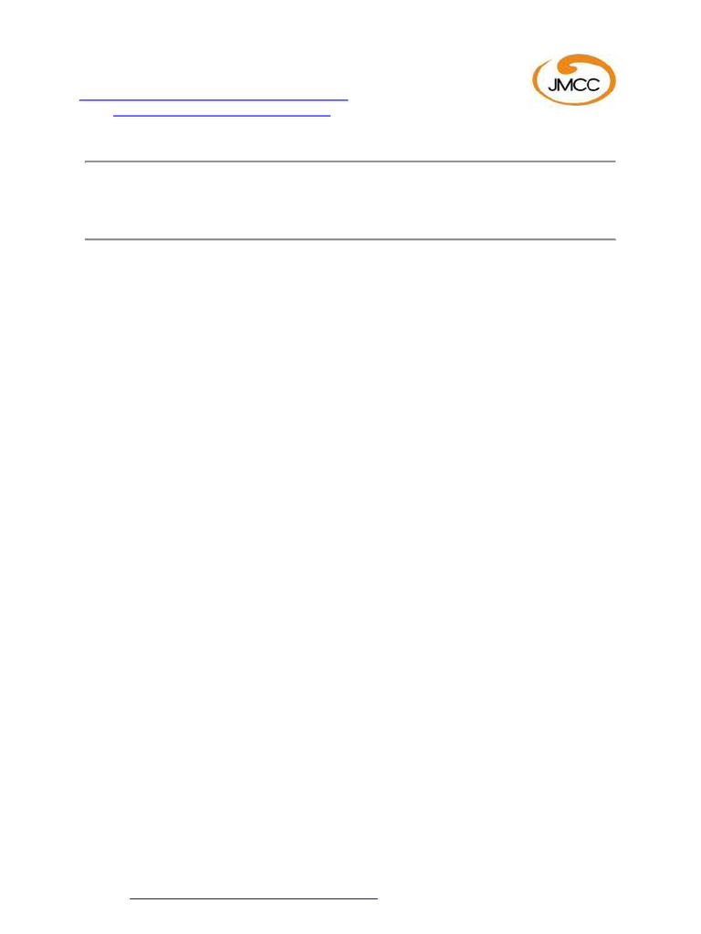 JMCC Vol02 Issue04 05 | PDF | Technological Convergence | Mass Media