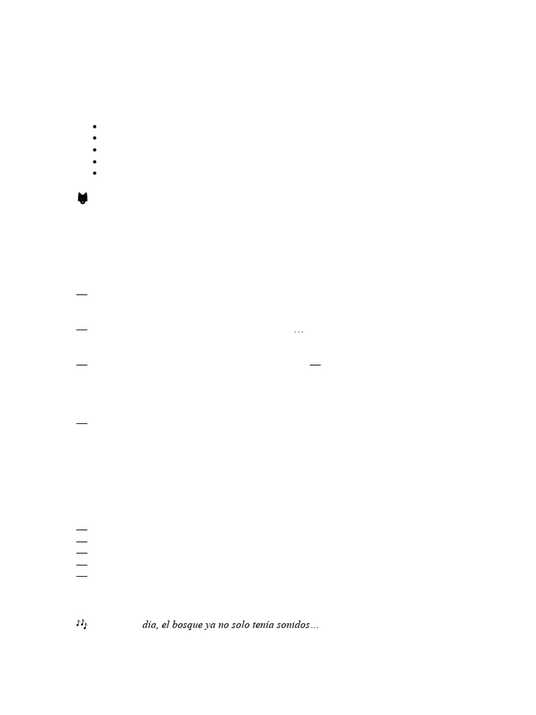 Cuento para La Expresion Vocal | PDF