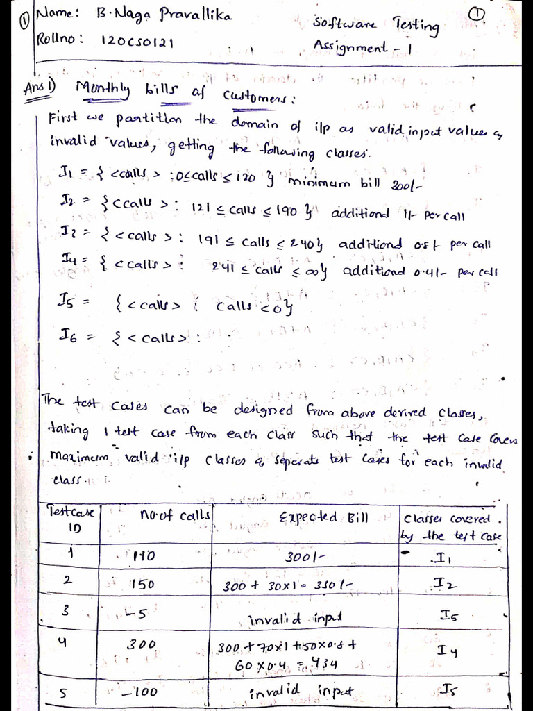 120CS0121 ST Assignment1 | PDF