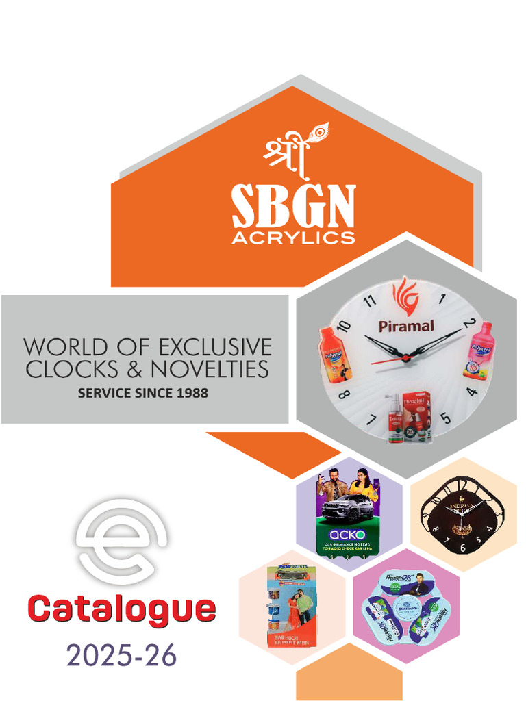 SBGN Catalogue 2025-26 | PDF