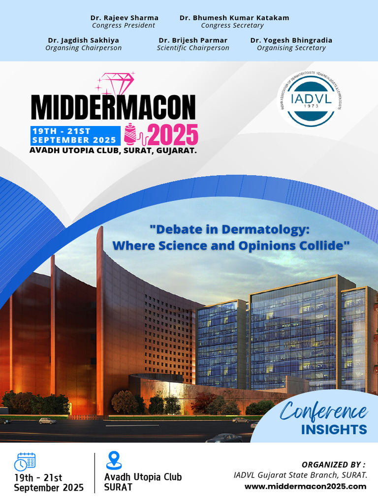 Mid Dermacon Announcement Brochure | PDF | Abstract (Summary) | Dermatology