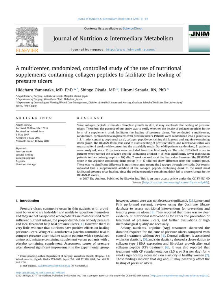 A Multicenter Randomized Controlled Study of The U | PDF | Magnesium ...