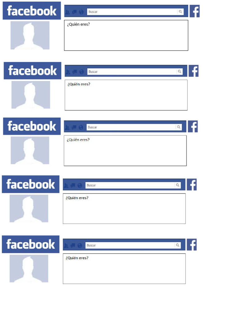 Facebook Plantilla | PDF
