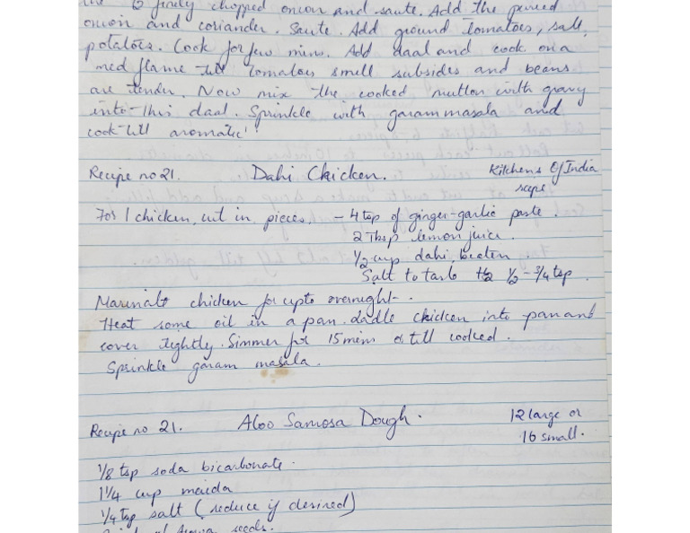 Chilly Dal PG 2 Aloo Samosa Dough | PDF