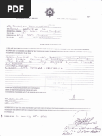 Botswana Police Affidavit Template | PDF