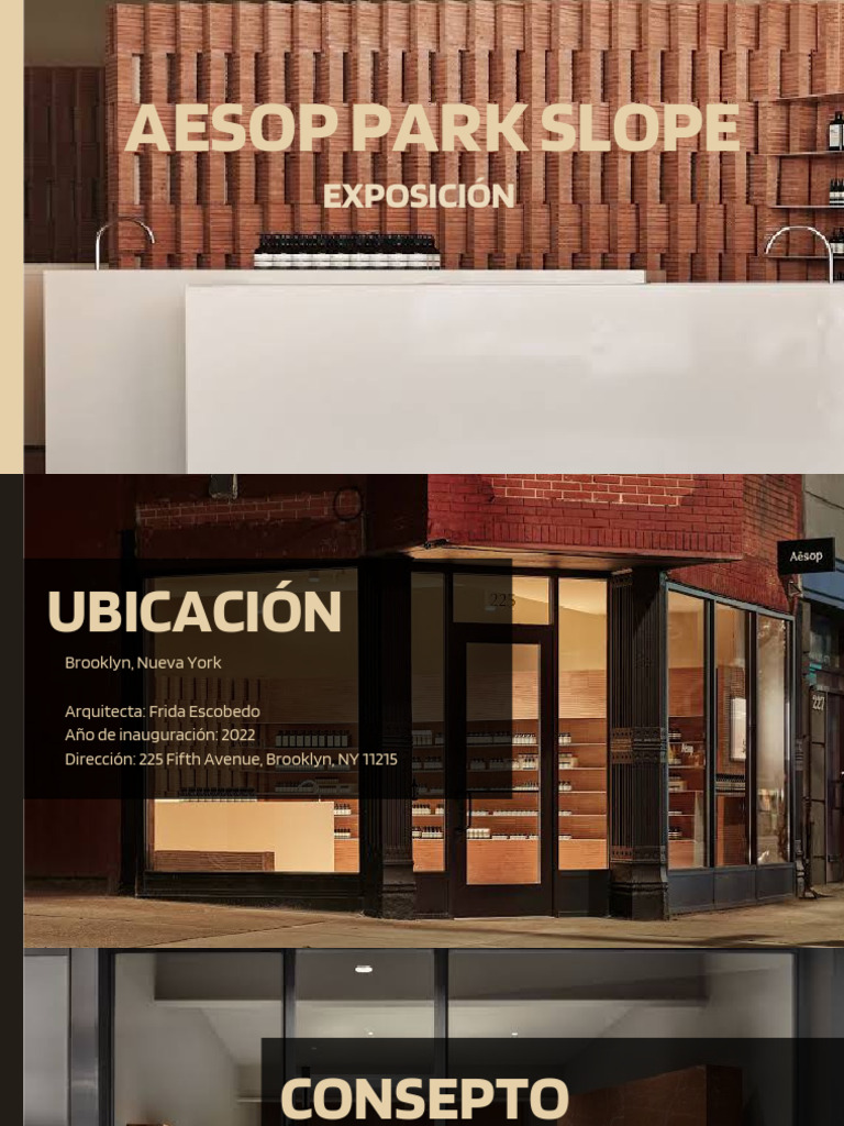 Aesop Park Slope PDF | PDF